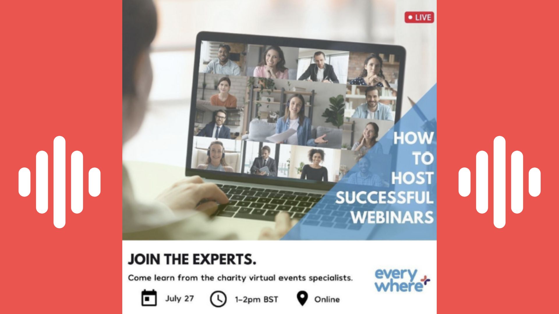 Virtual Event Stories: How To Host Successful Webinars – Everywhere+