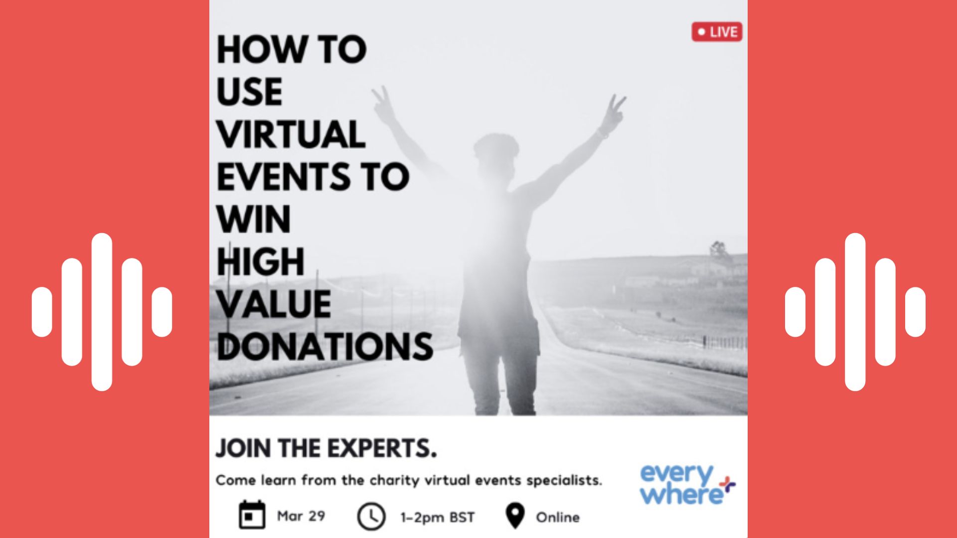 Virtual Event Stories: How To Use Virtual Events With High Value Donors – Everywhere+